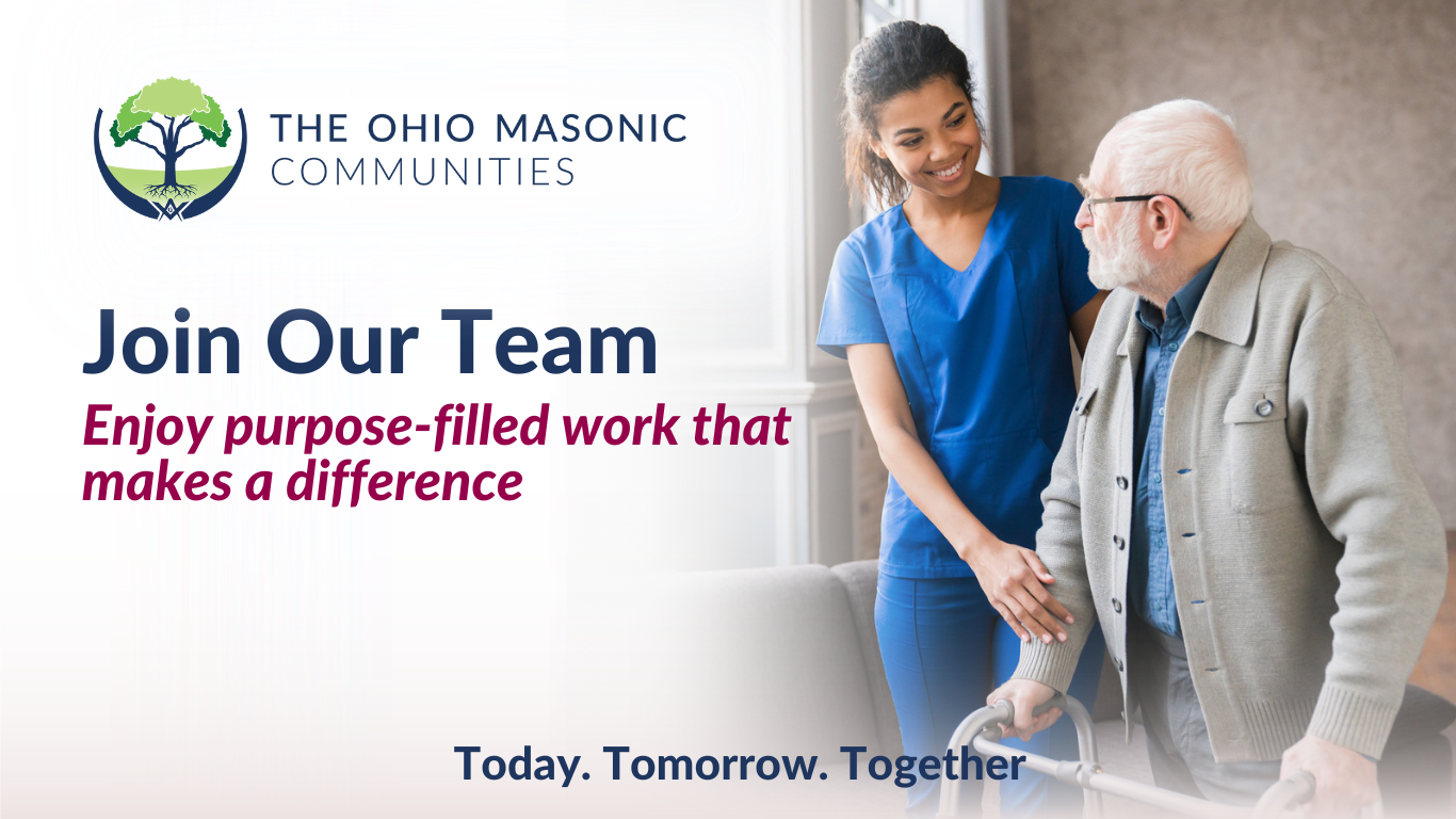 Join Our Team | The Ohio Masonic Communities