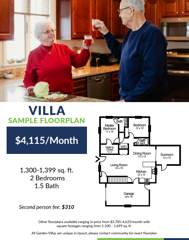 WRMC Independent Living Villas | The Ohio Masonic Communities